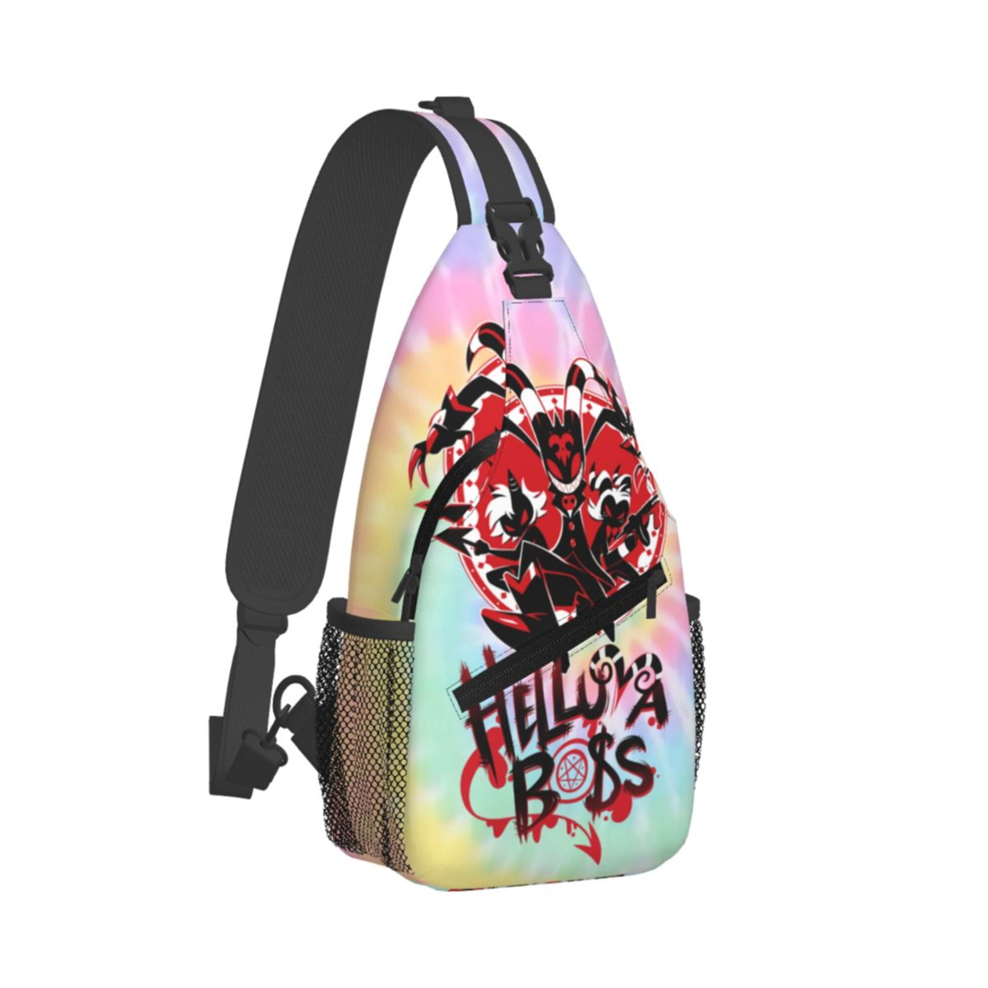 Helluva Boss Sling Bag Crossbody Sling Backpack Chest Bag Daypack ...