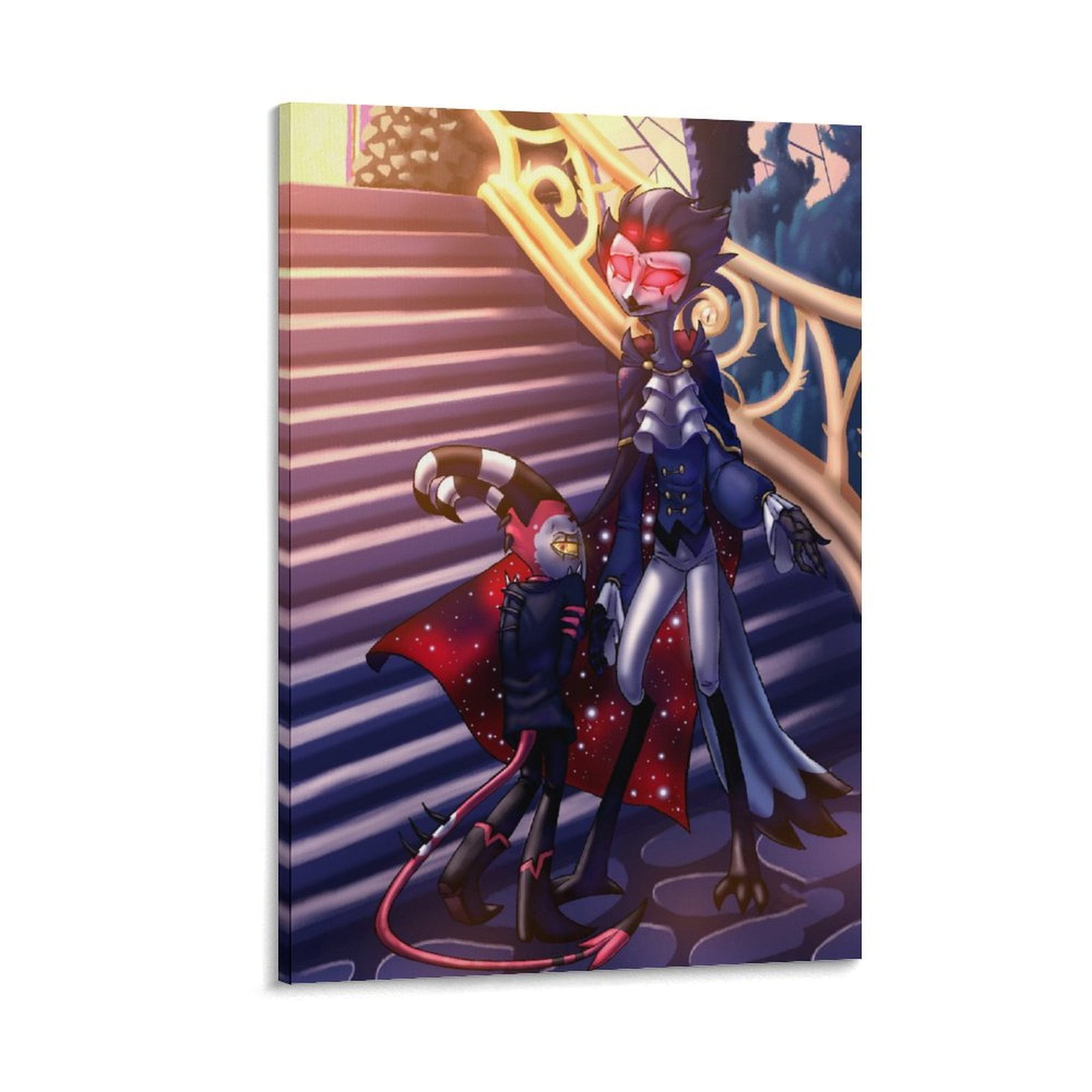 Helluva Boss Stolas And Blitzo Room Aesthetic Poster Print Art Wall ...