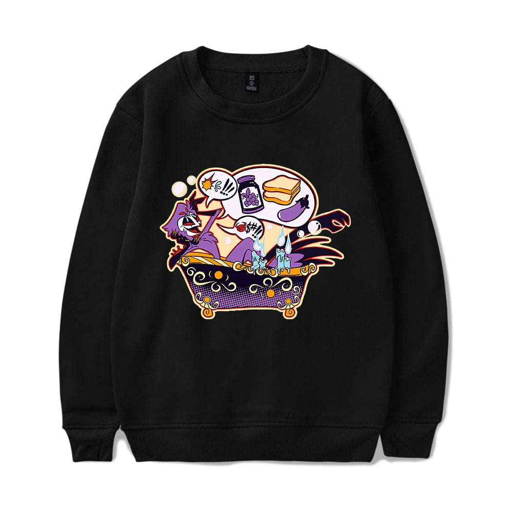 Helluva Boss Stolas PB&J Crewneck Sweatshirt Merch Casual Sweatshirt ...
