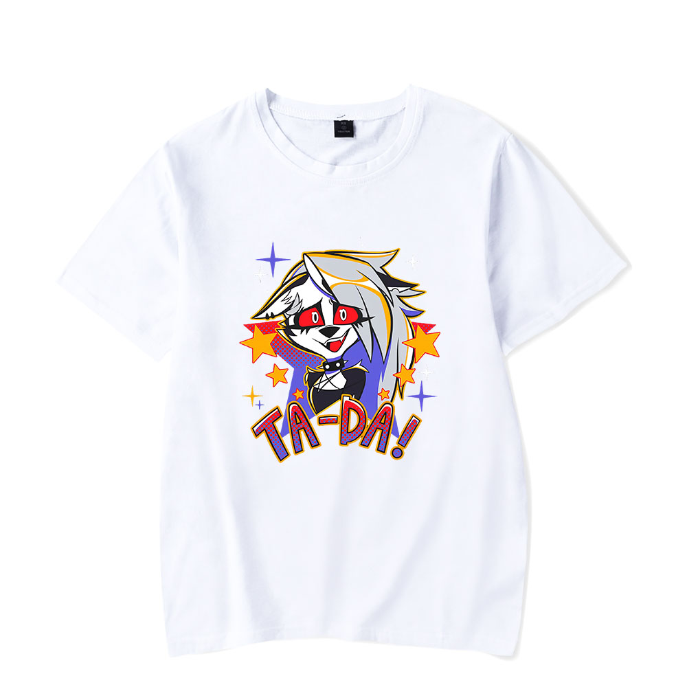 Helluva Boss Ta-Da T-Shirt Men/Women Streetwear T-Shirt Shirt Short ...
