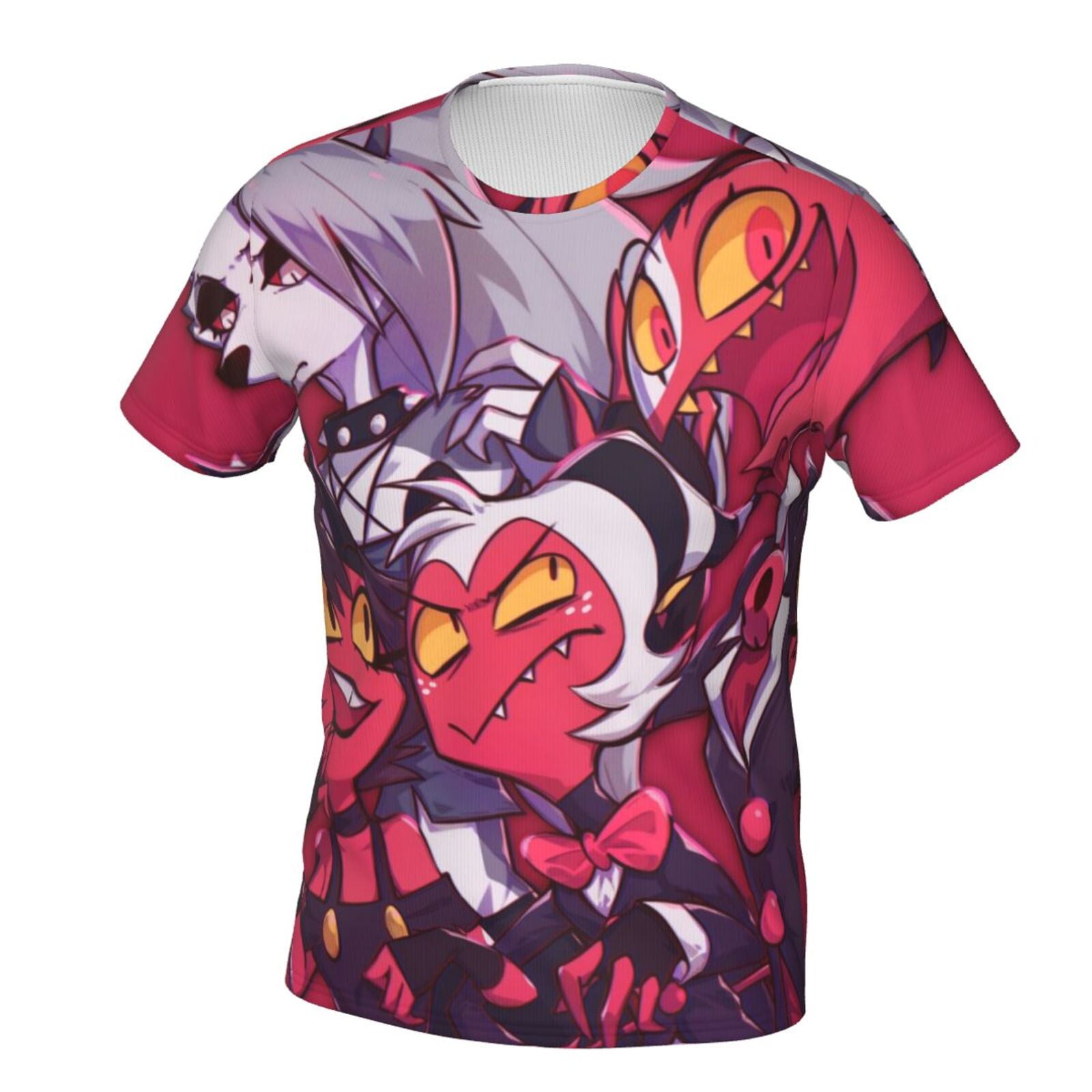 Helluva Boss Unisex 3d Pattern Printed Short Sleeve T-Shirts Casual ...