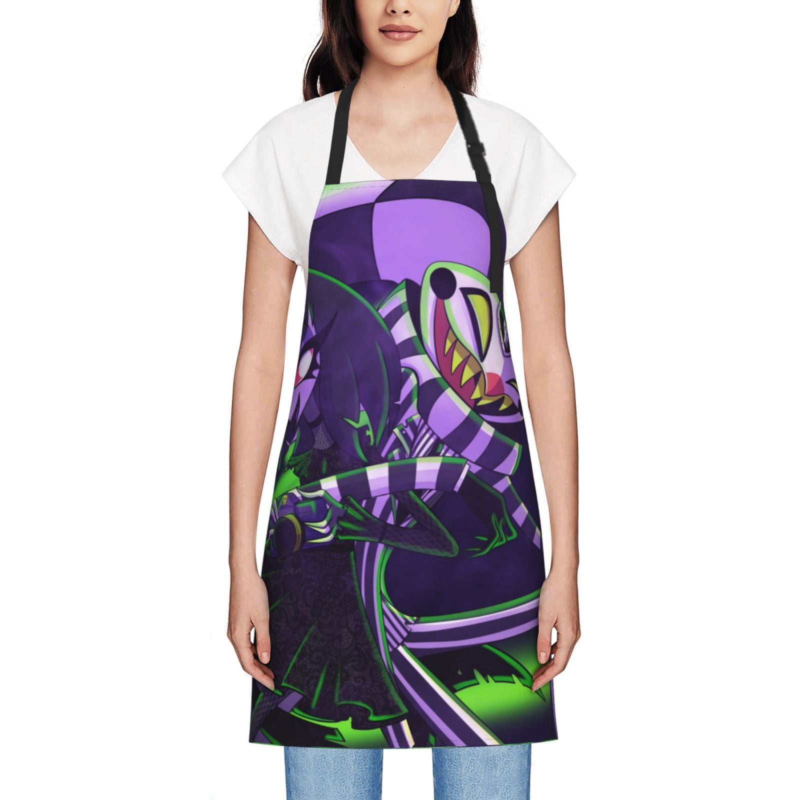 Helluva Boss Waterproof Apron Home Decor For Kitchen/Cooking/Gardening ...