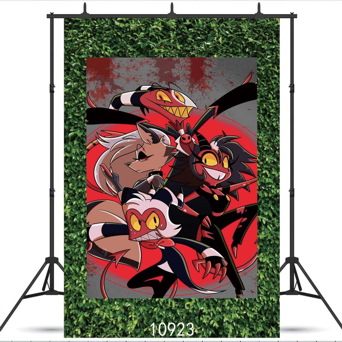 Helluva Boss school Backdrop Background Banner Birthday Party Supplies Taspestry Wall Decor ...