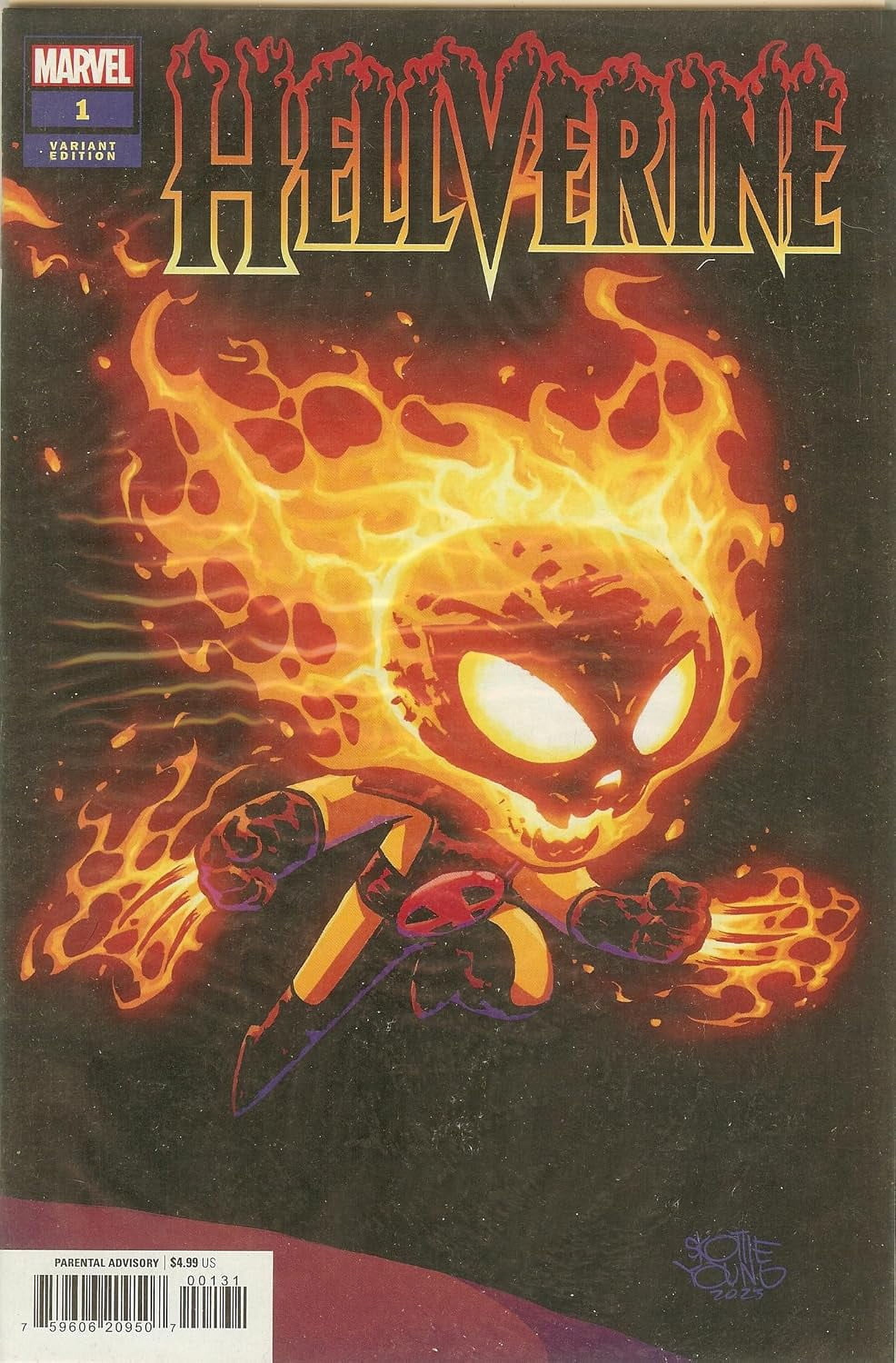 Hellverine #1 Skottie Young Variant NM - Walmart.com
