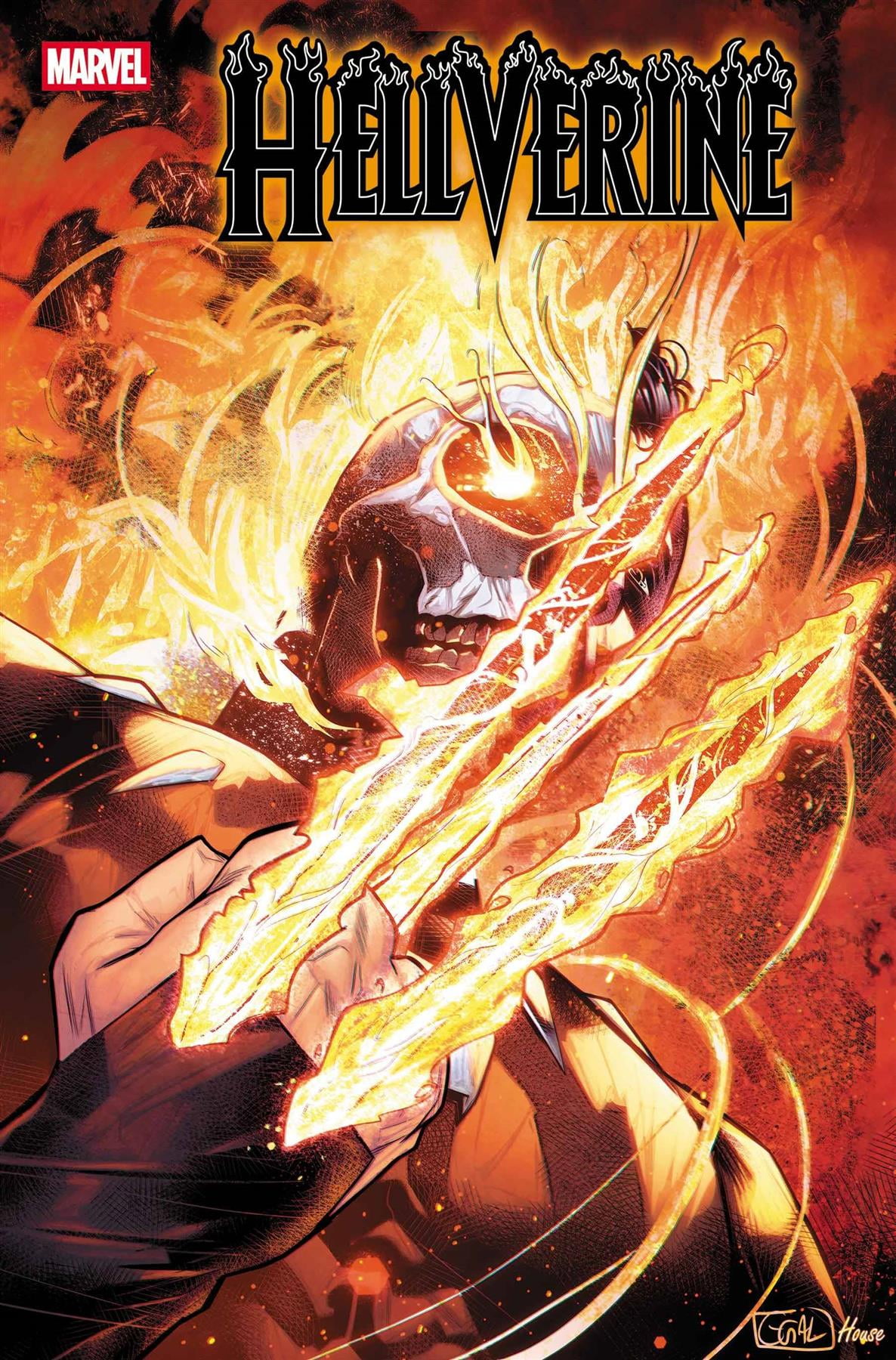 Hellverine #7 Edwin Galmon Var Edwin Galmon Var Marvel Prh Comic Book ...