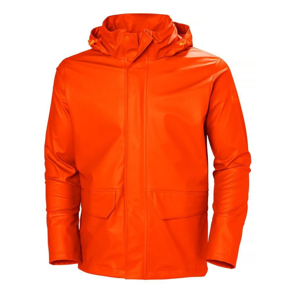 Helly Hansen Pu Gale Waterproof Rain Jacket Dark Orange 3X - Walmart.com