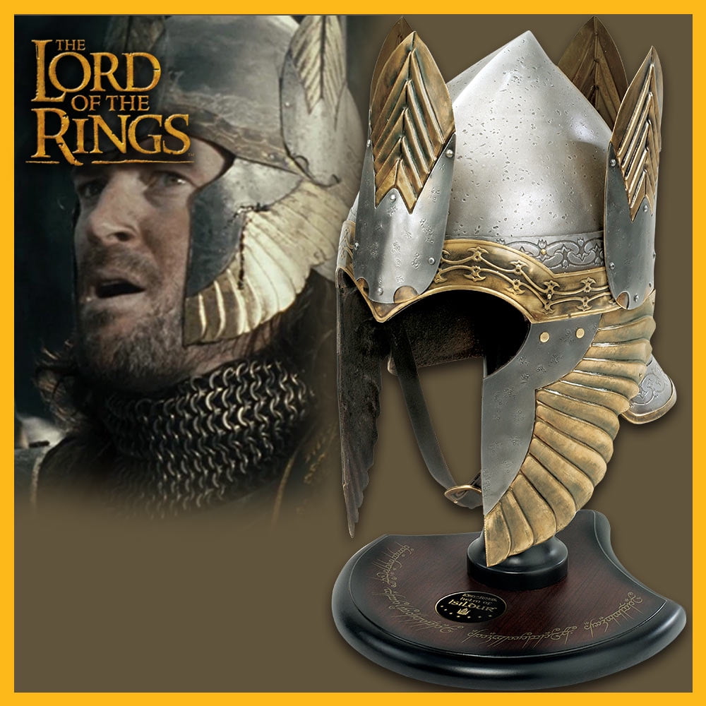 Helm of King Isildur with Display Stand - Officially Licensed Lord of ...