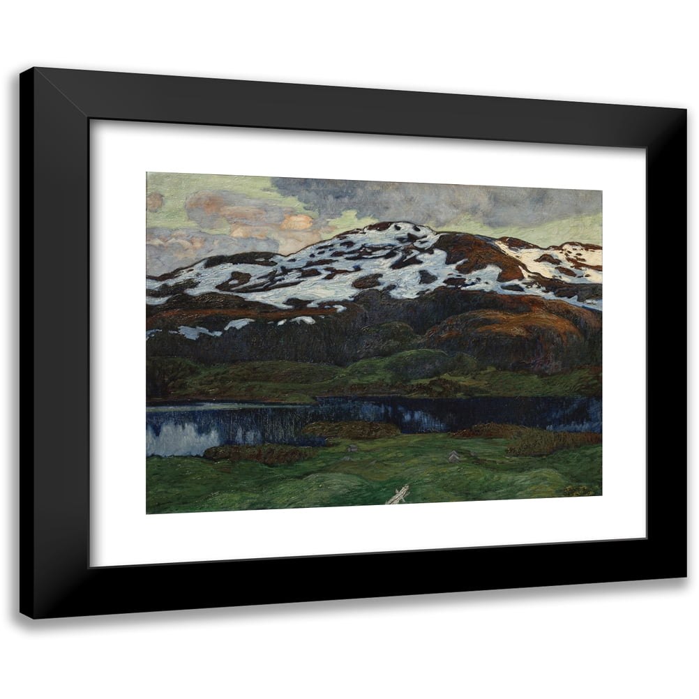 Helmer Osslund 24x19 Black Modern Framed Museum Art Print Titled - A ...