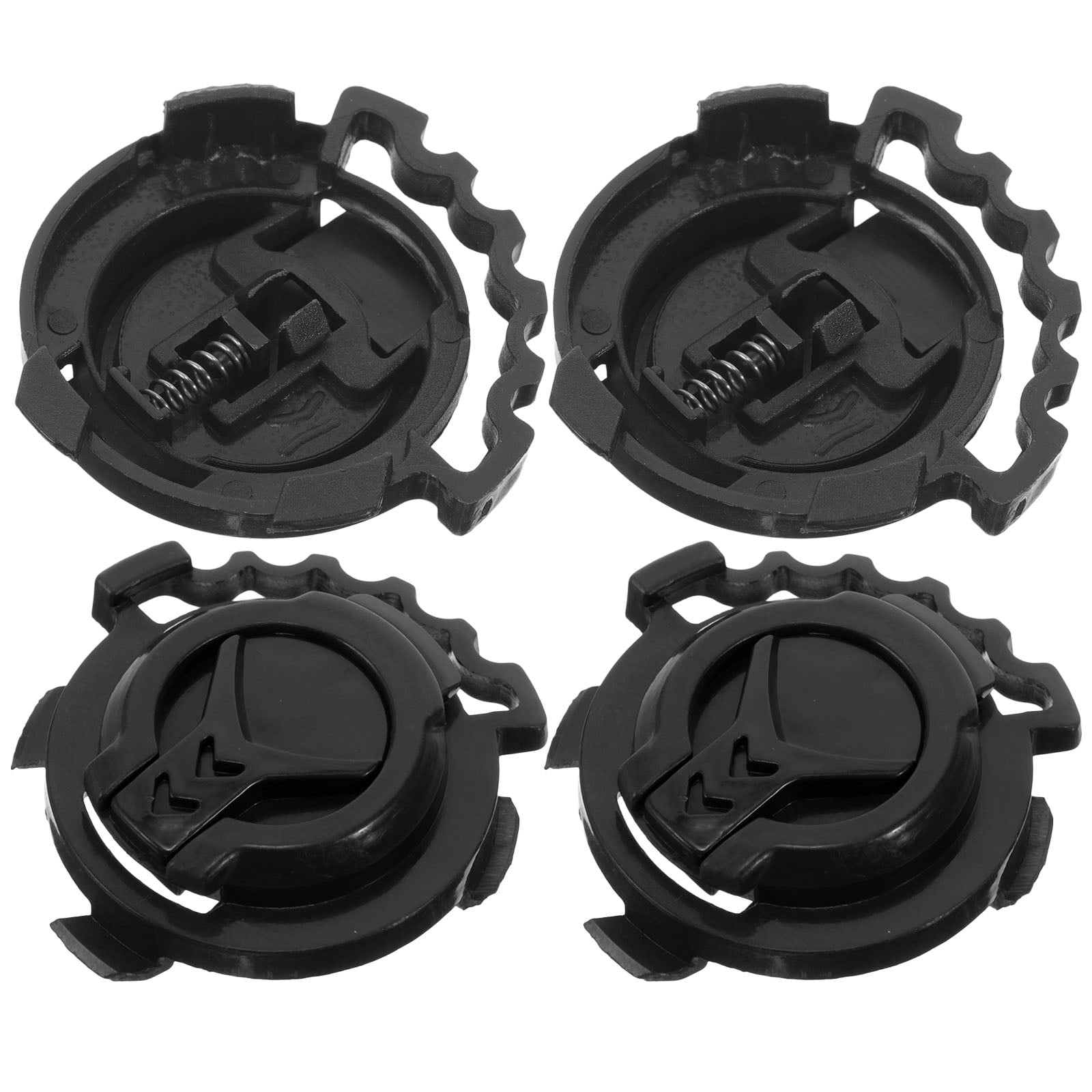 Helmet Accessories 4 Pcs Shield Lock Motorcycle Face Masks Buckle ...