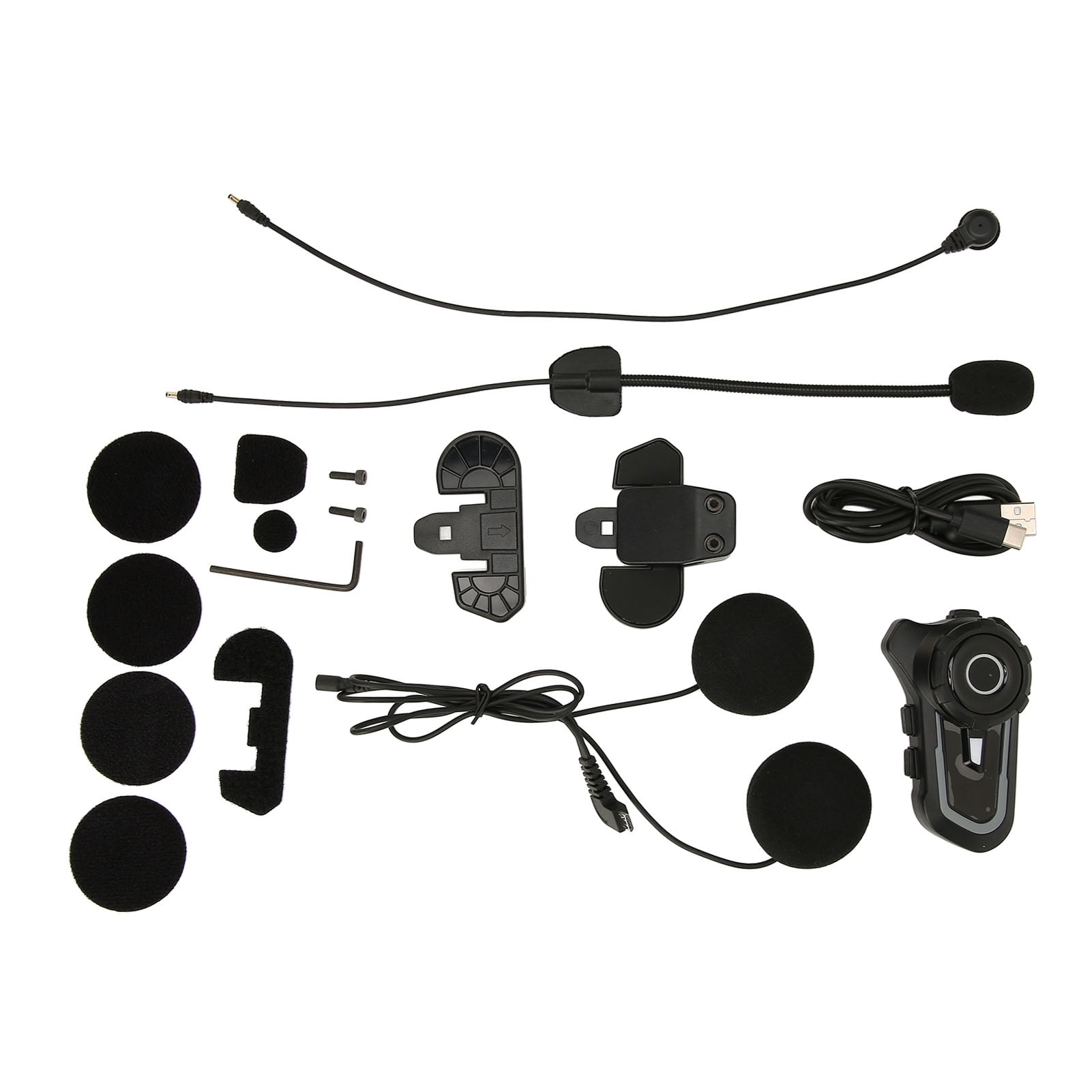 Helmet Bluetooth Headset IP67 Waterproof Noiseless 800m to 1500m ...