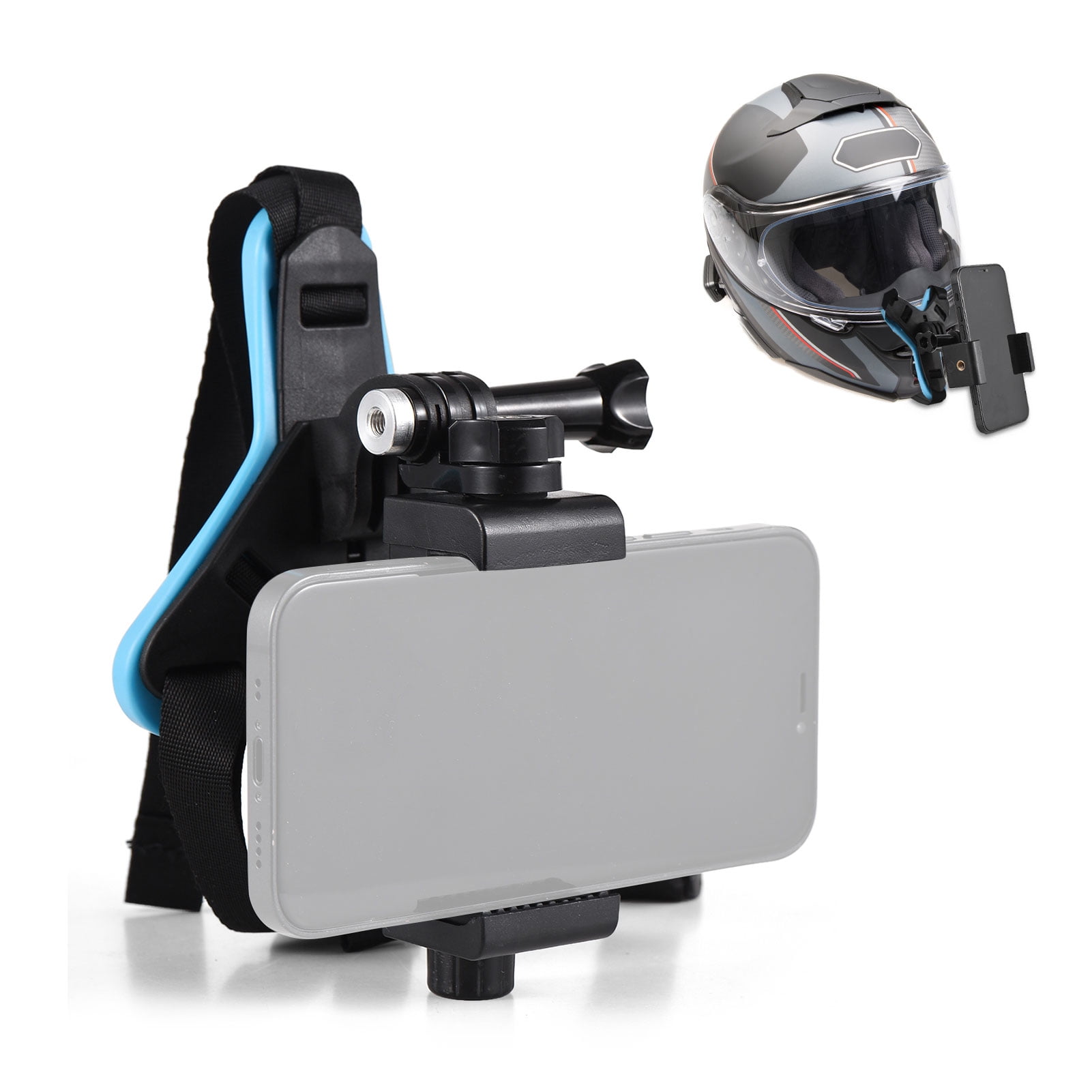 Helmet Camera Mount Holder Helmet Mount for Action Camera with Adapter ...