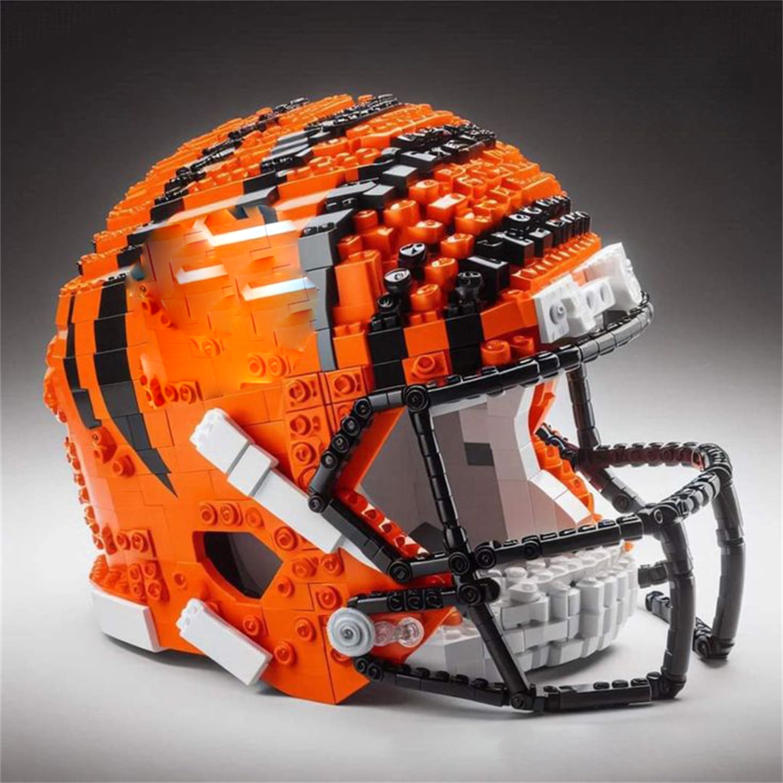 Helmet Figure, 5"Helmet Building Blocks, Helmet Toy Building Sets ...