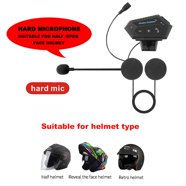 Vnetphone V6 Motorcycle Helmet Bluetooth Intercom Interphone Headset ...