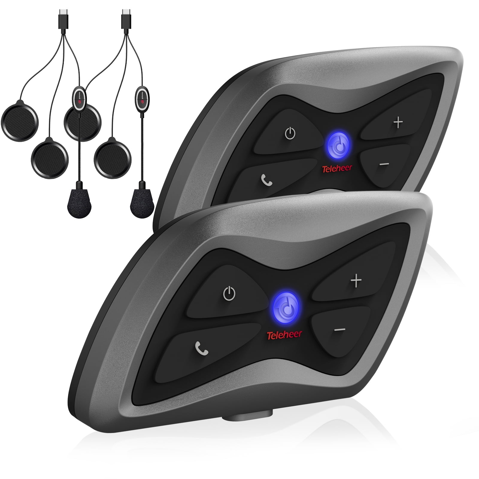 Helmet Intercom,Helmet Intercom With Plus Helmet Hands-free Ip65 ...