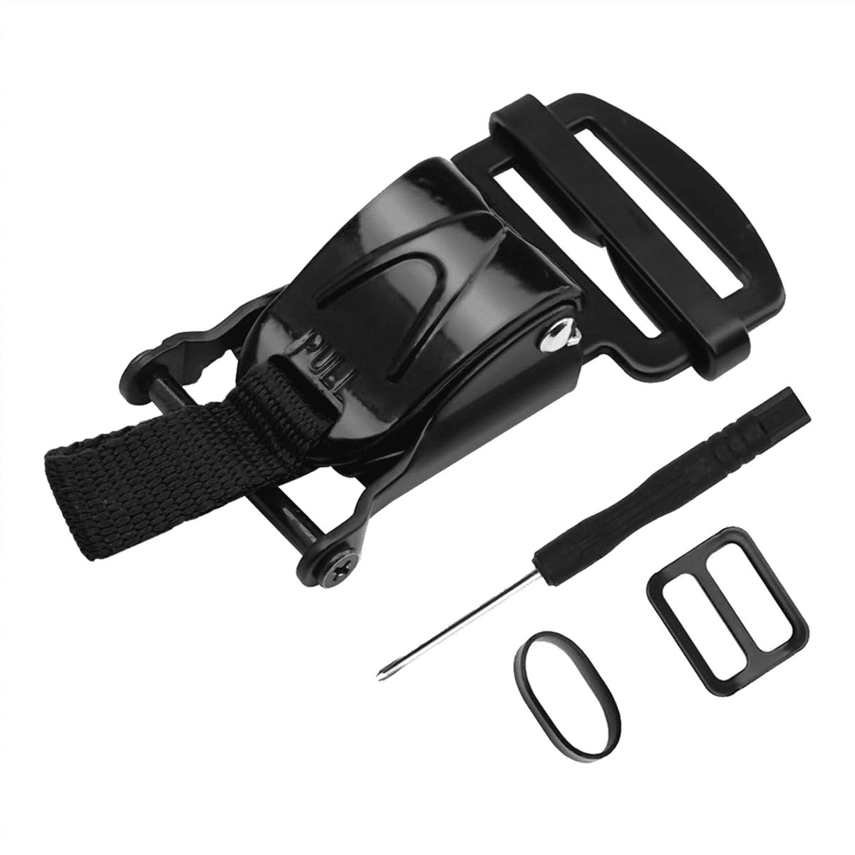 Helmet Quick Release Buckle Replacement Kit, Ratcheted Helmets for Chin ...