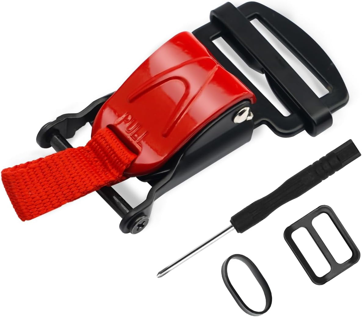 Helmet Quick Release Buckle Replacement Kit, All Stainless Steel ...