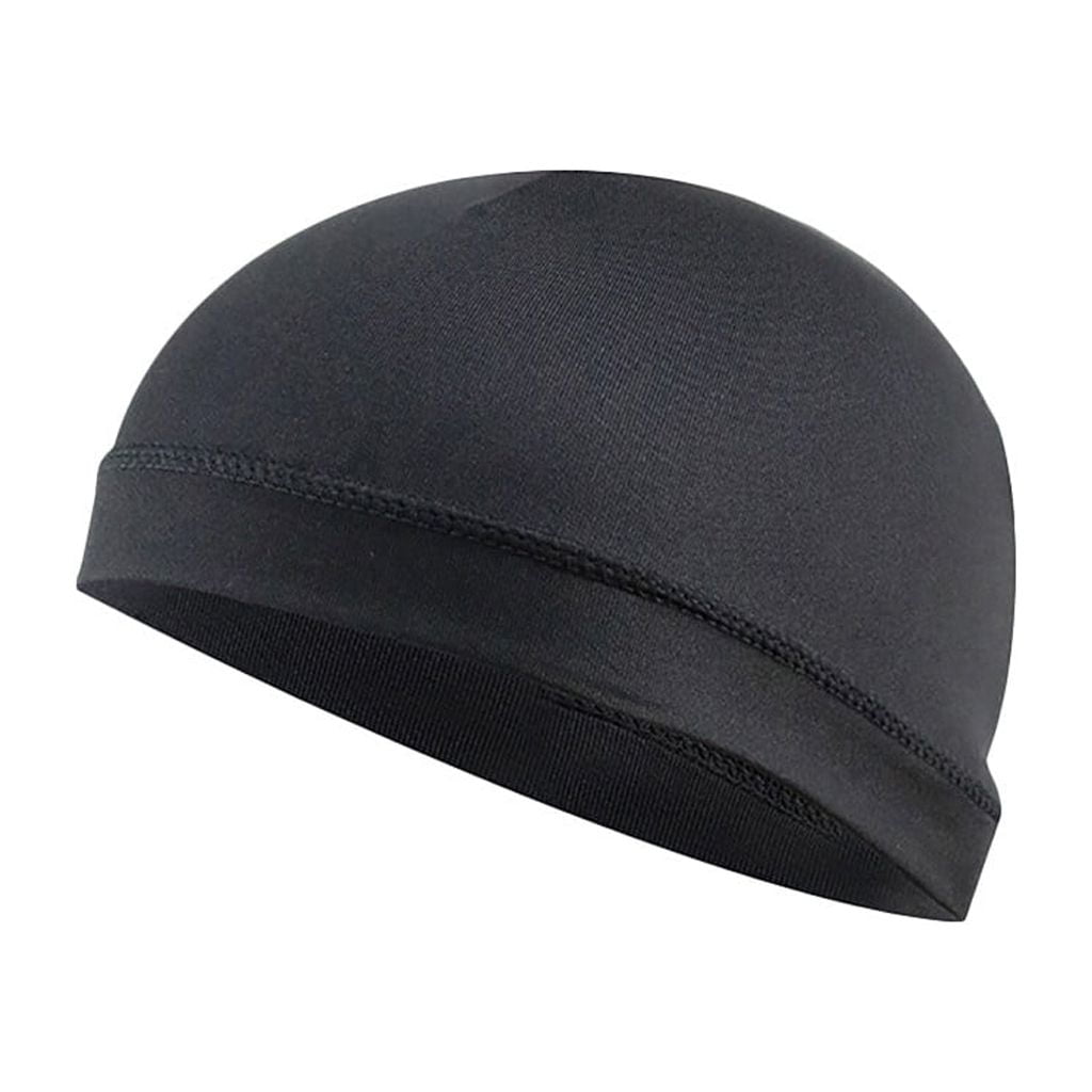 Helmet Skull Caps Sport Cycling Sweat Wicking Helmet Liner Quickly Dry Running Hat for Men and ...