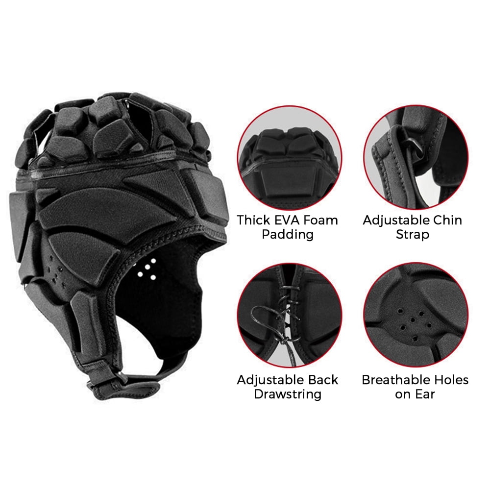 Helmet Soft Goalkeeper Helmet Football Rugby Soccer Goalie Helmet ...