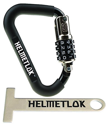 Helmetlok 4104 Carabiner Style Helmet Lock and Extension Black ...