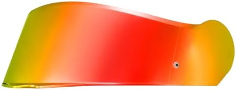 Helmets Strobe II Pinlock Ready Outer Shield (Red Iridium) - Walmart.com