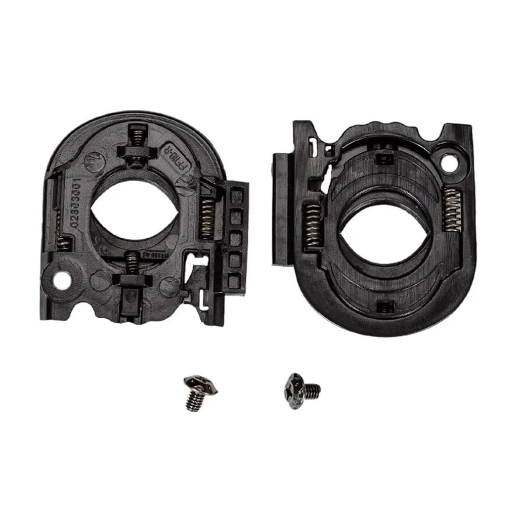 Helmets Visors Shield Gears Base Plate Set for Motorbike Helmets Repair ...