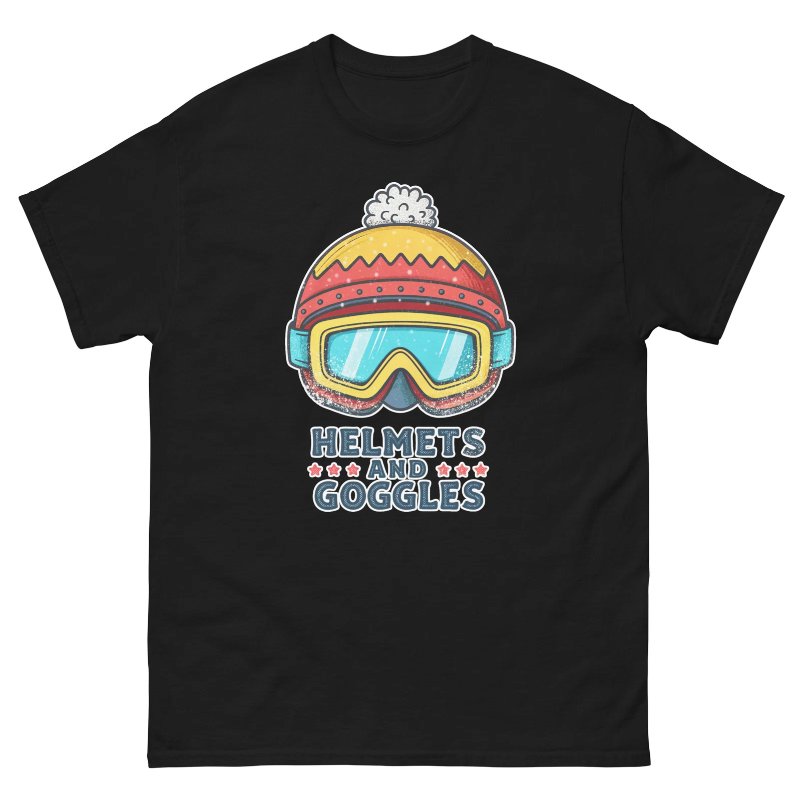 Helmets and Goggles Mountain Ski Resort Town T-Shirt - Walmart.com