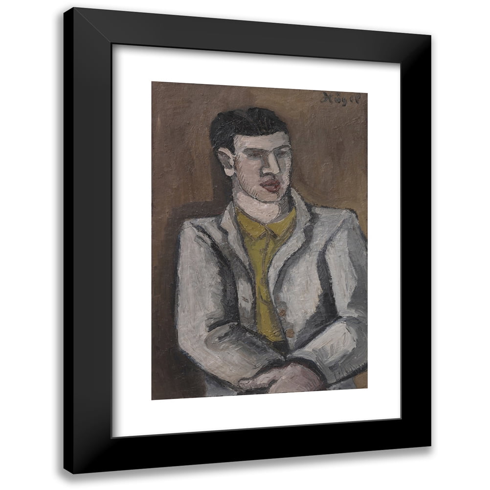 Helmut Kolle 13x18 Black Modern Framed Museum Art Print Titled ...