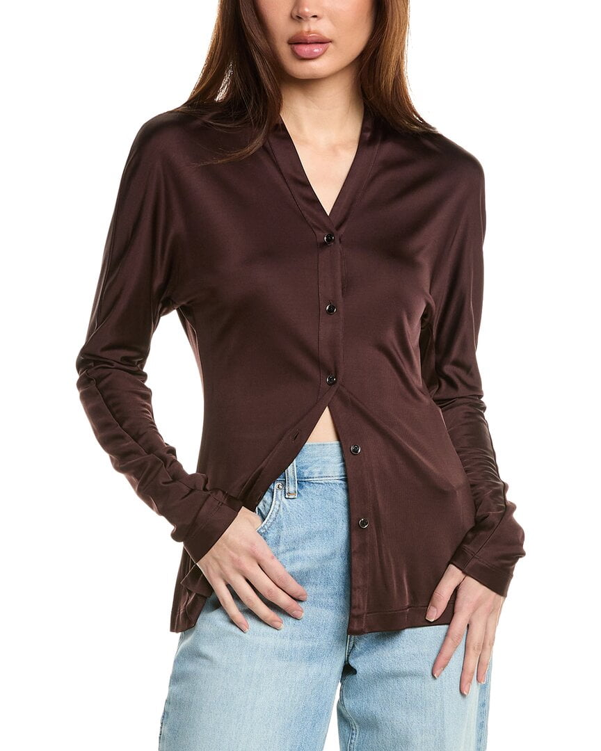 Helmut Lang womens Infinity Shirt, s, Brown - Walmart.com