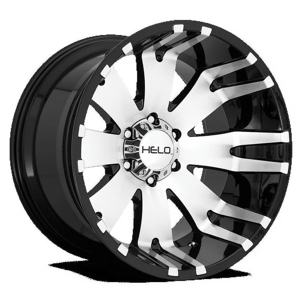 Helo Aluminum Rim HE917 20X9in Gloss Black Machined Finish ...