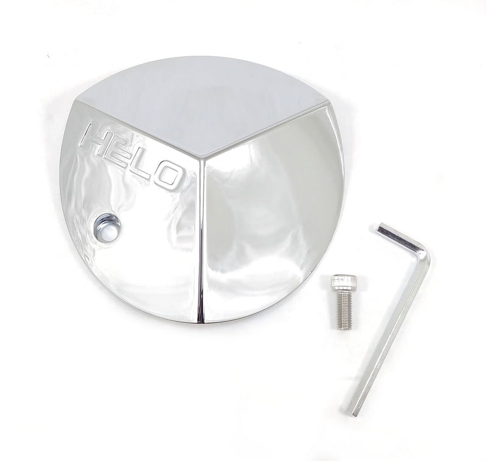 Helo Chrome Wheel Center Hub Cap 6 3/16" Bolt-In for 20x8.5 HE357 ...