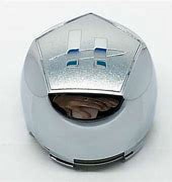 Helo Chrome Wheel Center Hub Cap Snap-In for HE789 HE791 SKID MAXX ...
