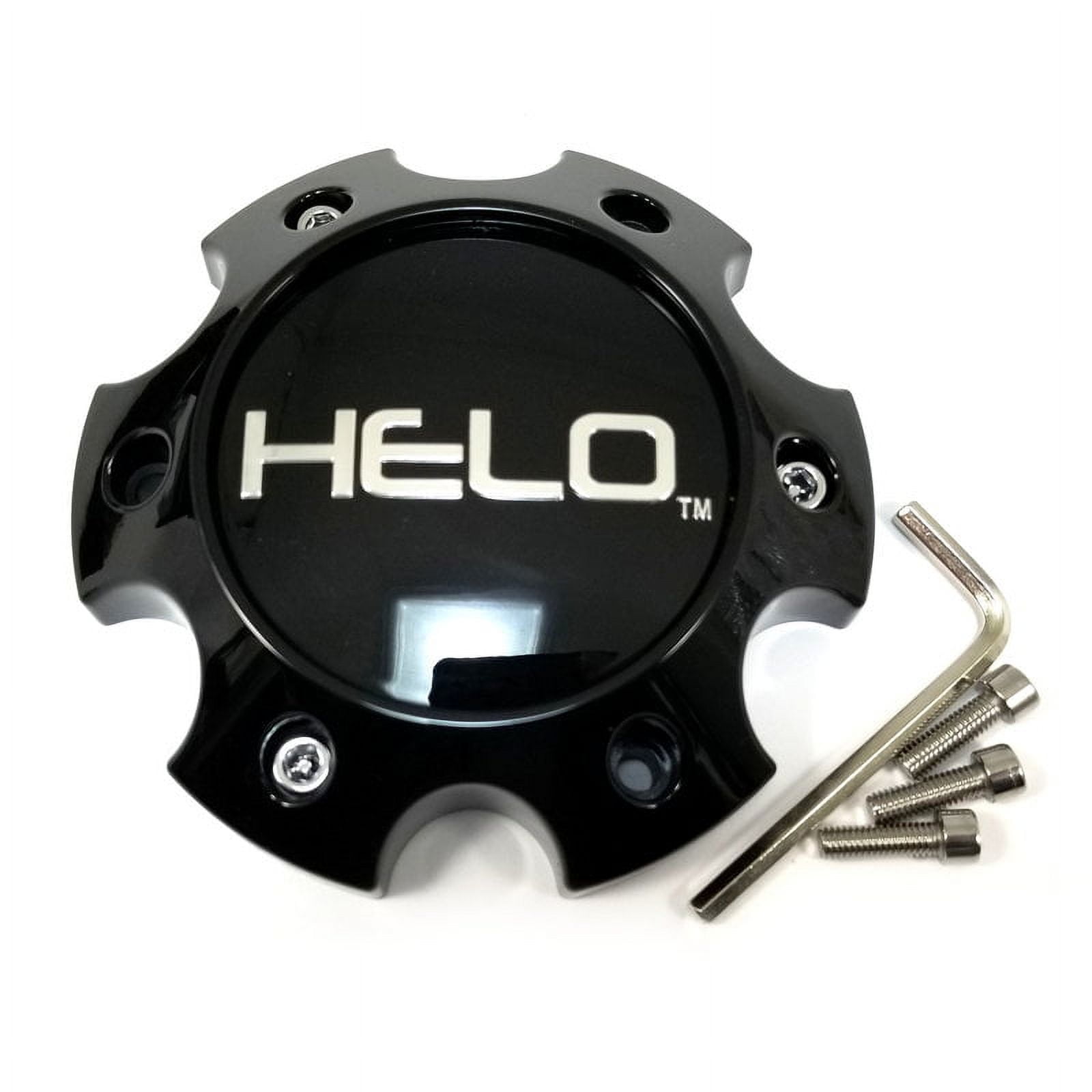Helo HELO CAP 6X135 LUG H34 - GLOSS BLACK - 1079L140HE1GB-H34 - Walmart.com
