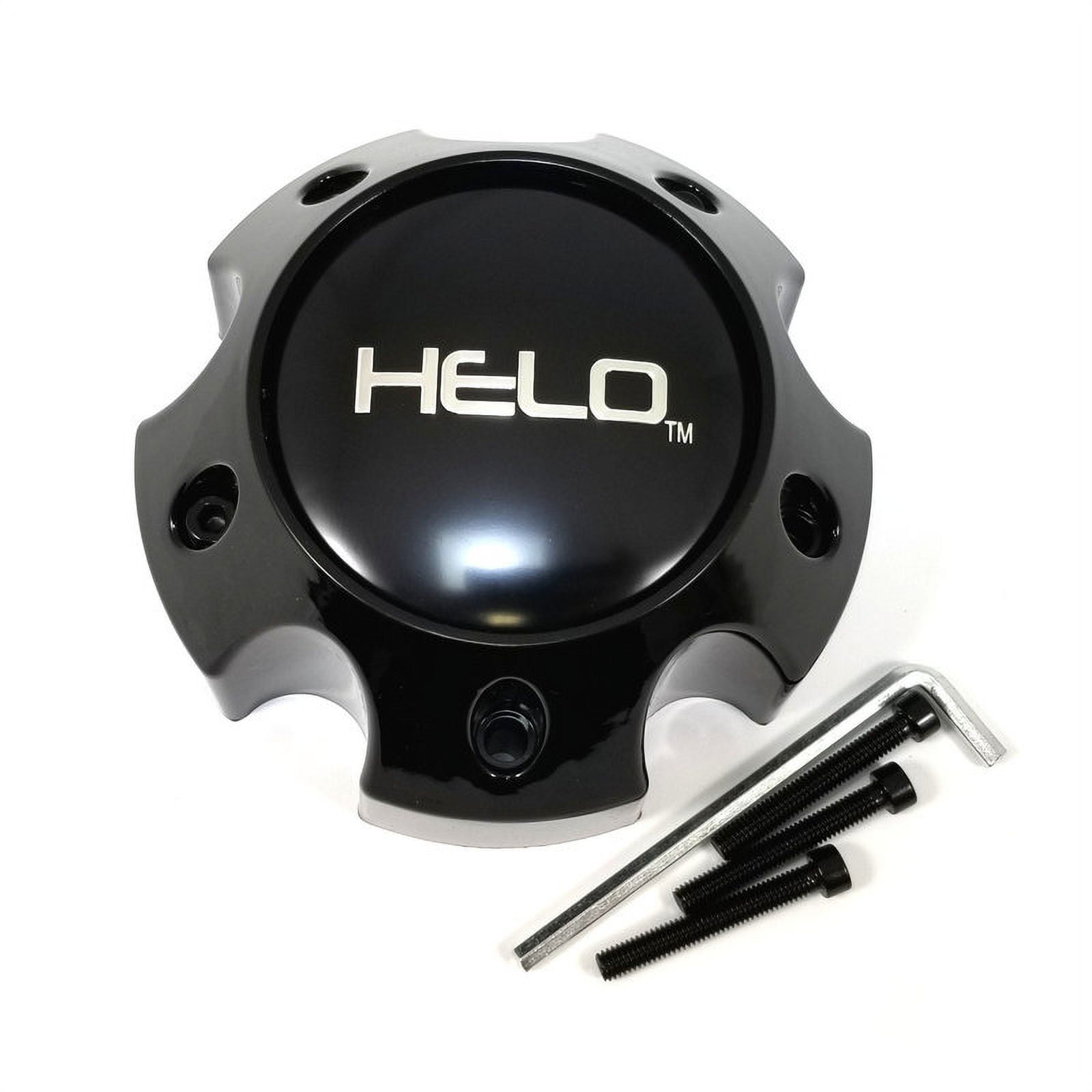 Helo Gloss Black Wheel Center Hub Cap 5-Lug 5x135.00 HE879 - Walmart.com