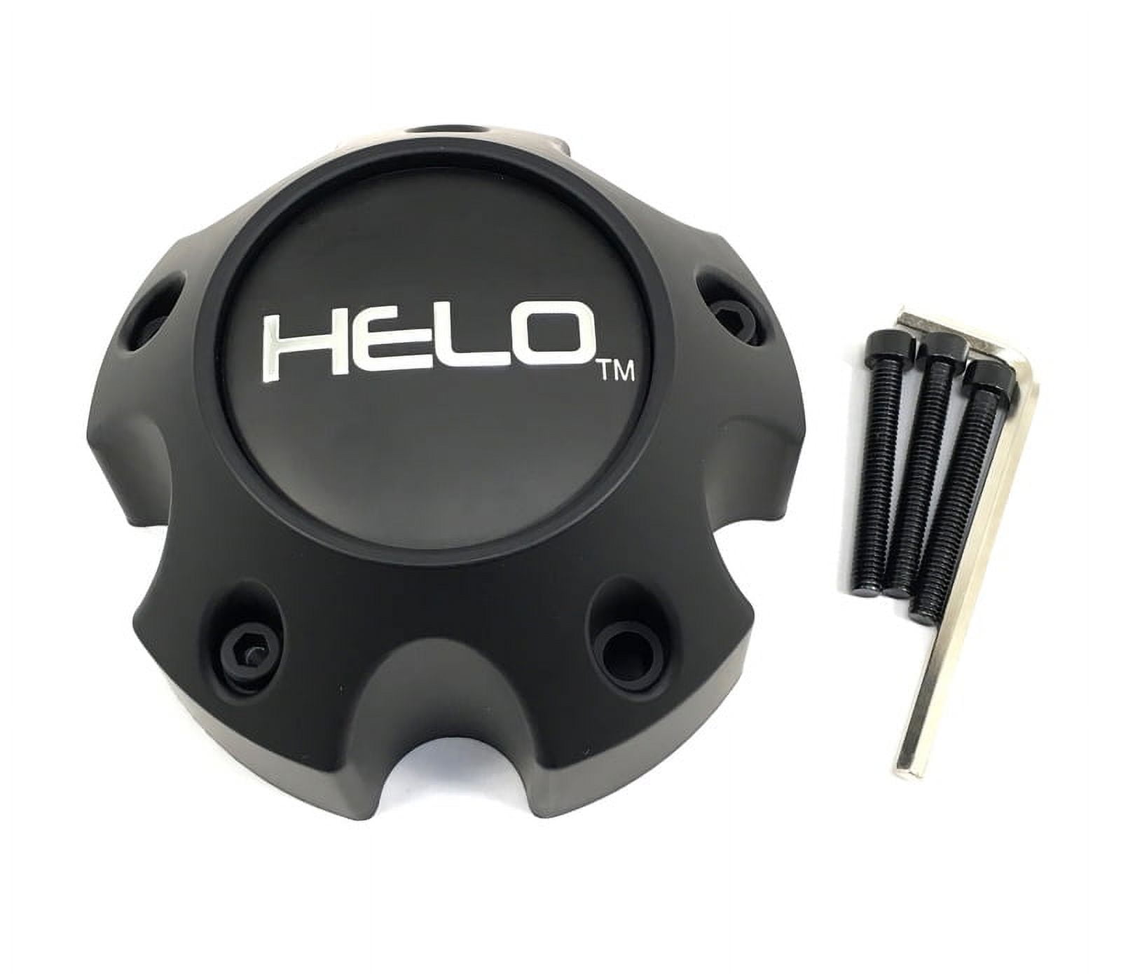 Helo Satin Black Wheel Center Cap 5Lug 5x127 for HE878 HE886 - Walmart.com
