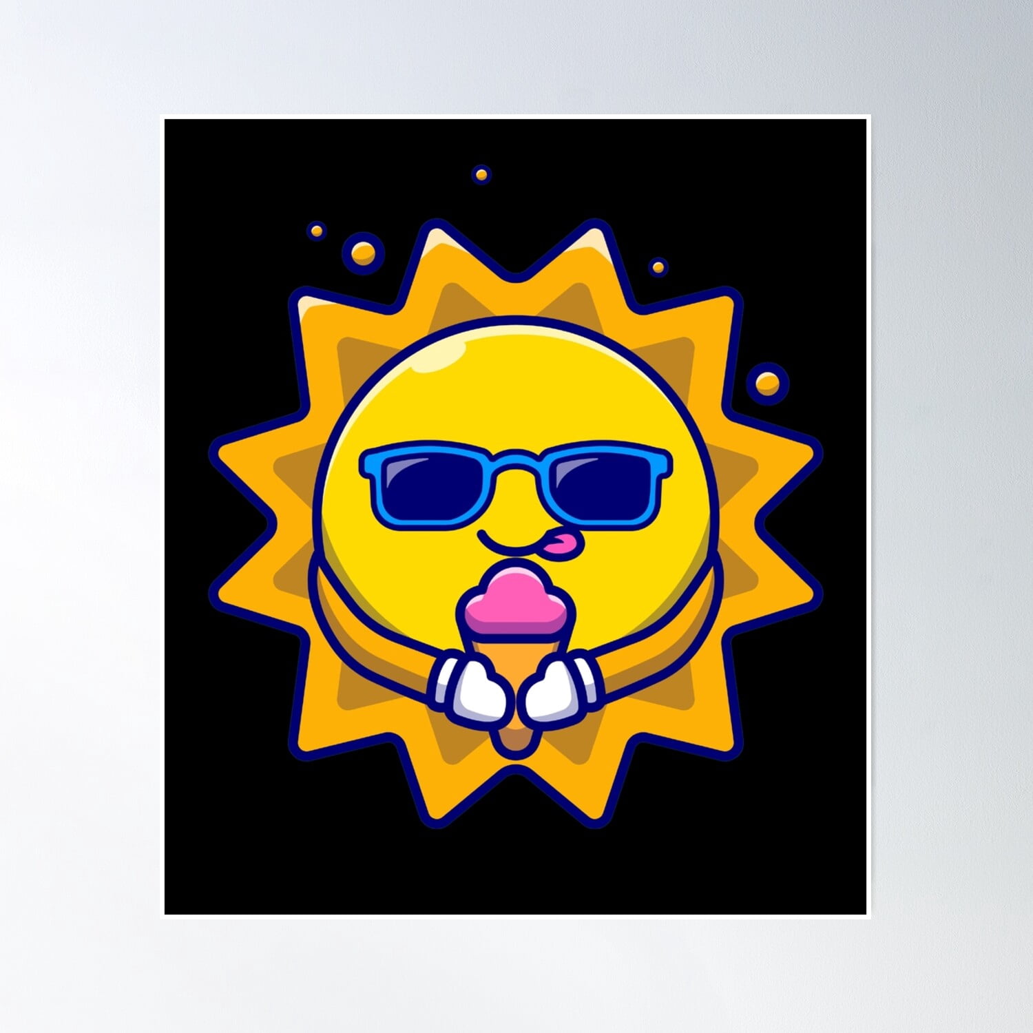Help Me I Am In Summer Vacation - Funny Poster Wall Art, Modern Wall ...