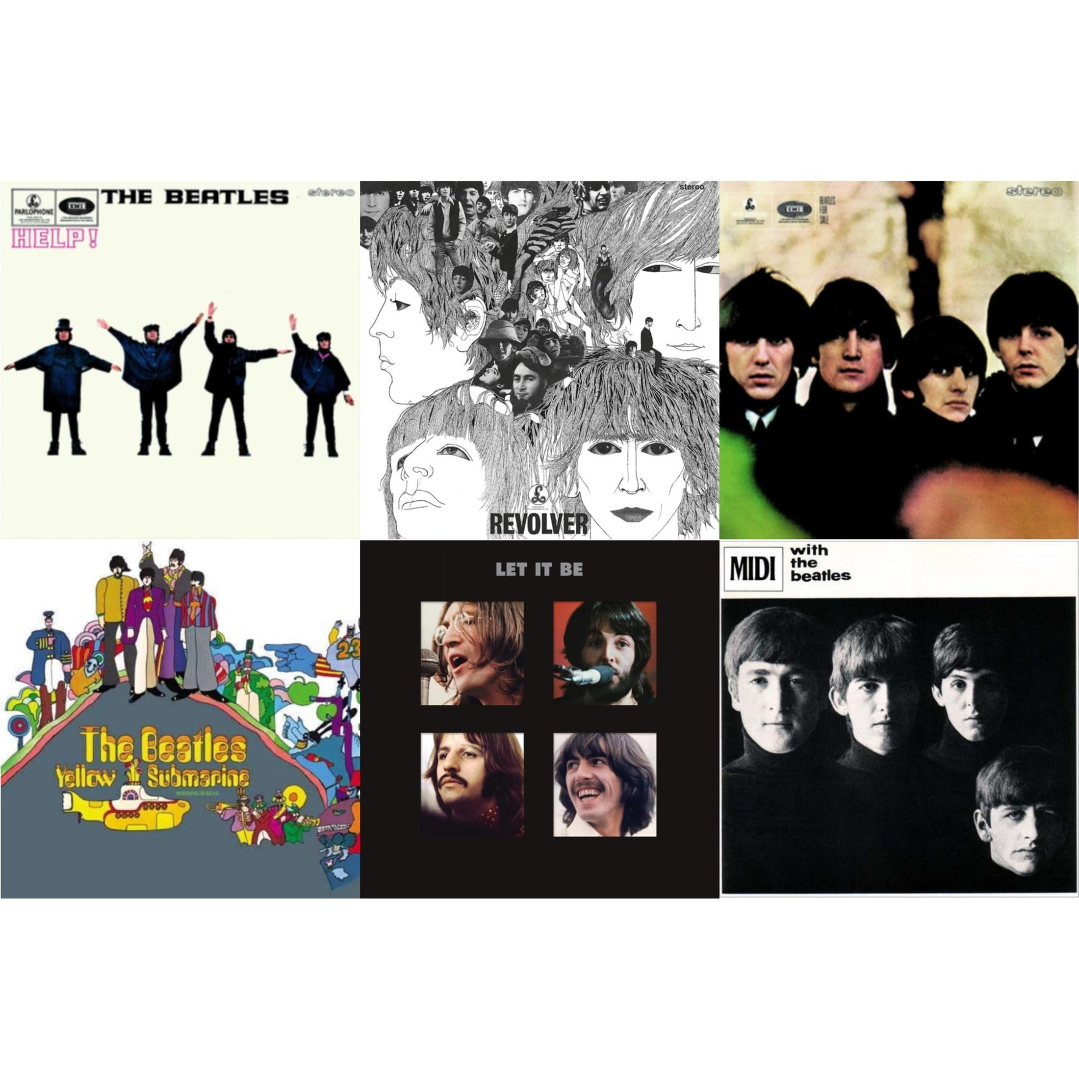Help & Revolver Special Edition & Beatles For Sale & Yellow Submarine & Let It Be Special ...