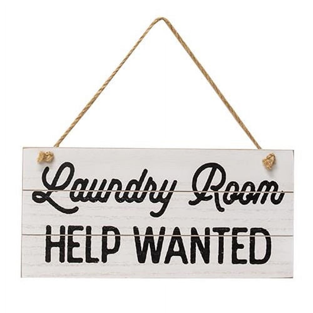 *Help Wanted Laundry Room Shiplap Sign - Walmart.com