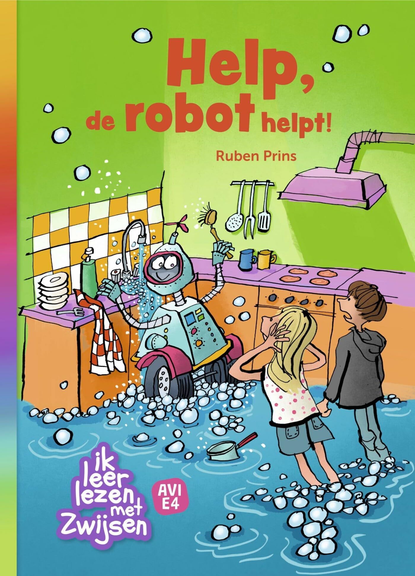 Ruben Prins,Geert Gratama Help, de robot helpt! (Ik leer lezen met ...