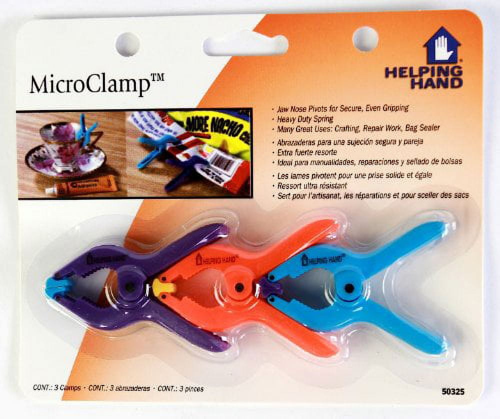 Helping Hand 50325 3 Piece Microclamp ? Set - Walmart.com