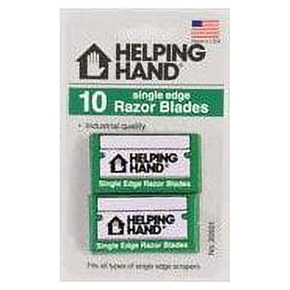 Helping Hand Single Edge Razor Blades 10 Count - Walmart.com