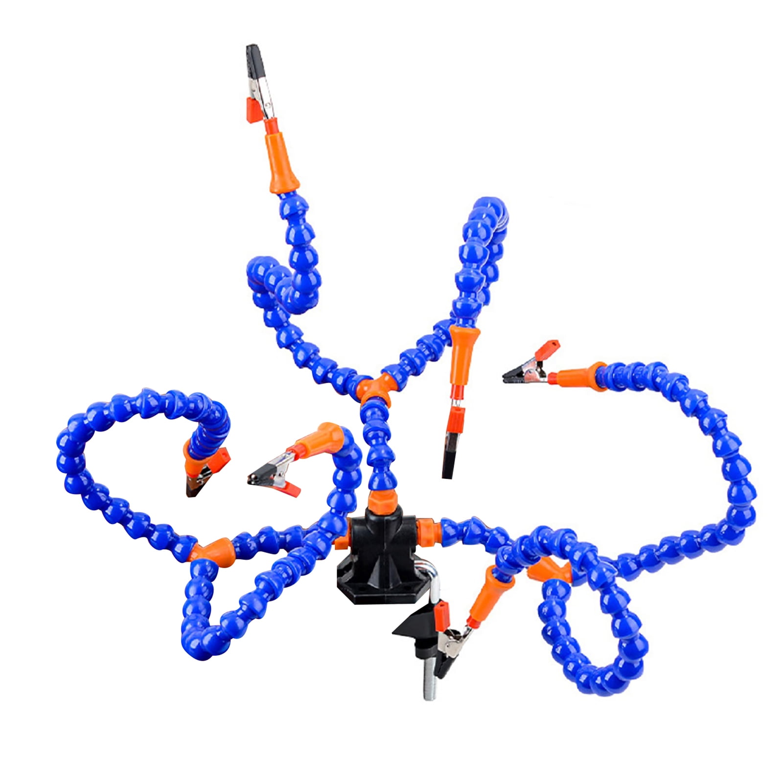 Helping Hand Soldering Third Hands Vise Clamp with 6 Flexible Arms for ...
