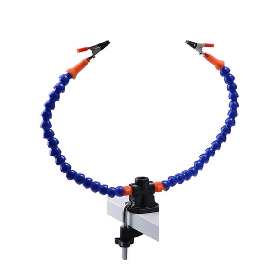 Helping Hands,2 Flexible Arms, Metal Base Electronic Soldering Tool ...