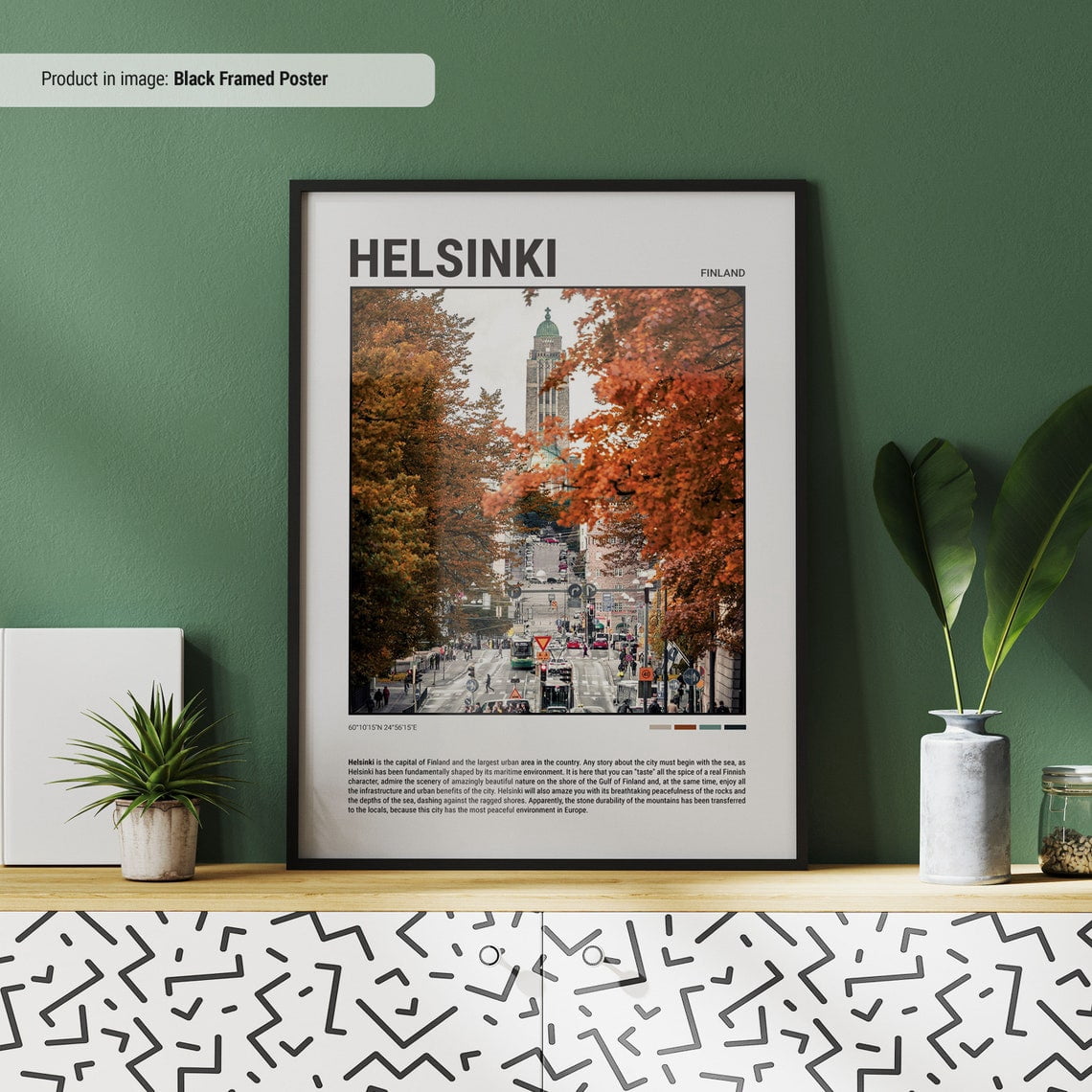 Helsinki, Finland Poster Travel Poster Travel Wall Art Minimal Travel ...