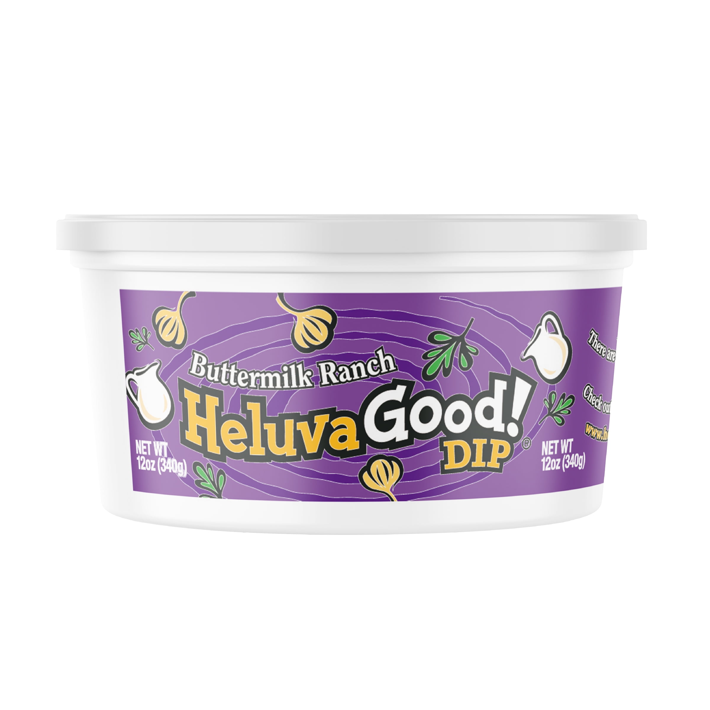 Heluva Good! Buttermilk Ranch Dip 12 oz, creamy dairy dip with real ...
