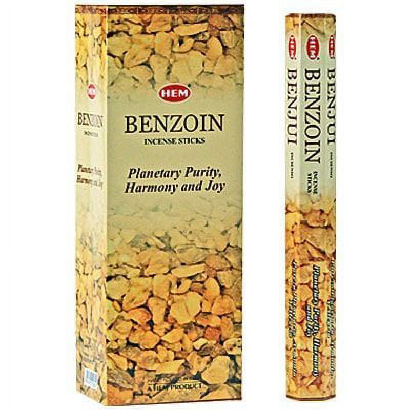 Hem Benzoin Incense, Traditional Indian, Hand Made, 120 Stick Bulk Box ...