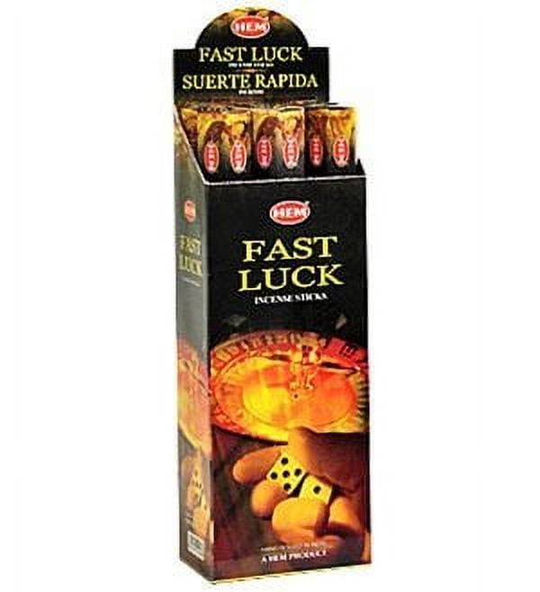 Hem Premium Bulk Pack Fast Luck Incense, 120 Stick Box - Walmart.com