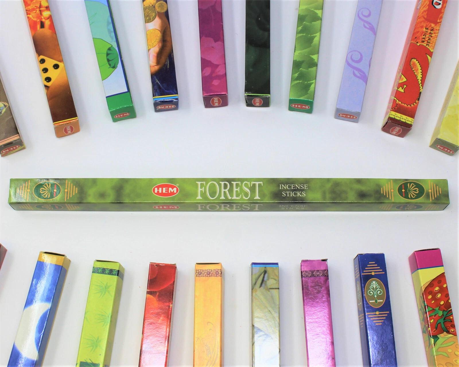Hem Forest Incense Sticks - Five 8-Stick Boxes! (40 Sticks Total ...