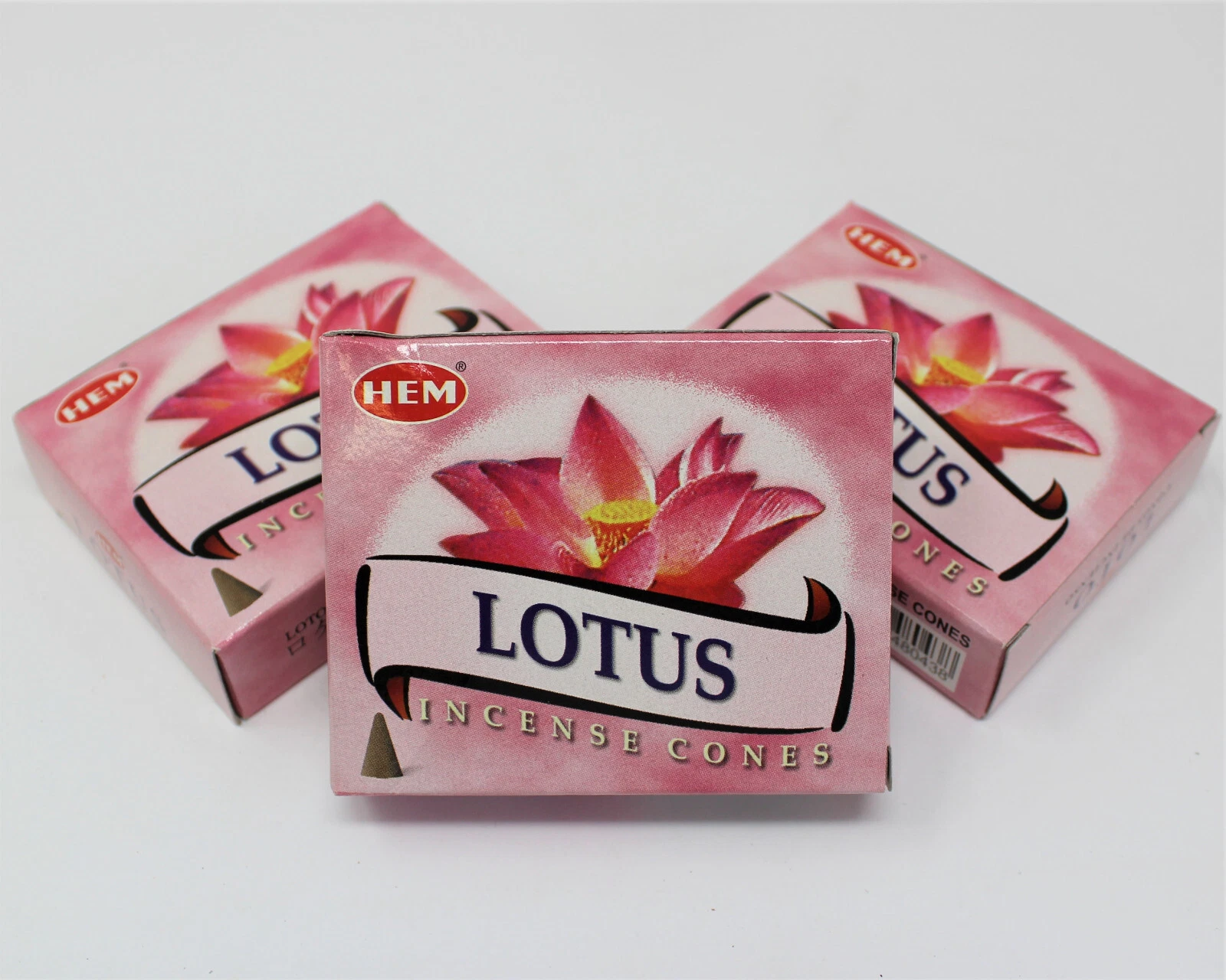 Hem Lotus Incense Cones 3 Packs Of 10 Cone = 30 Cones - Walmart.com
