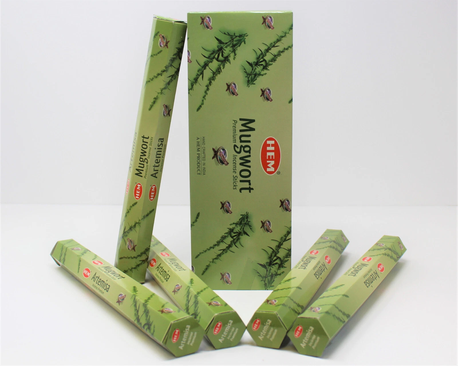 Hem Mugwort (Black Sage) Incense Bulk 6 X 20 Stick Boxes, 120 Sticks ...