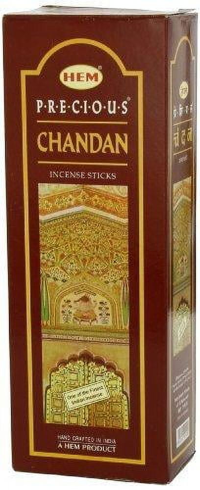 Hem Precious Chandan Incense Sticks (Pack of 6) - Walmart.com